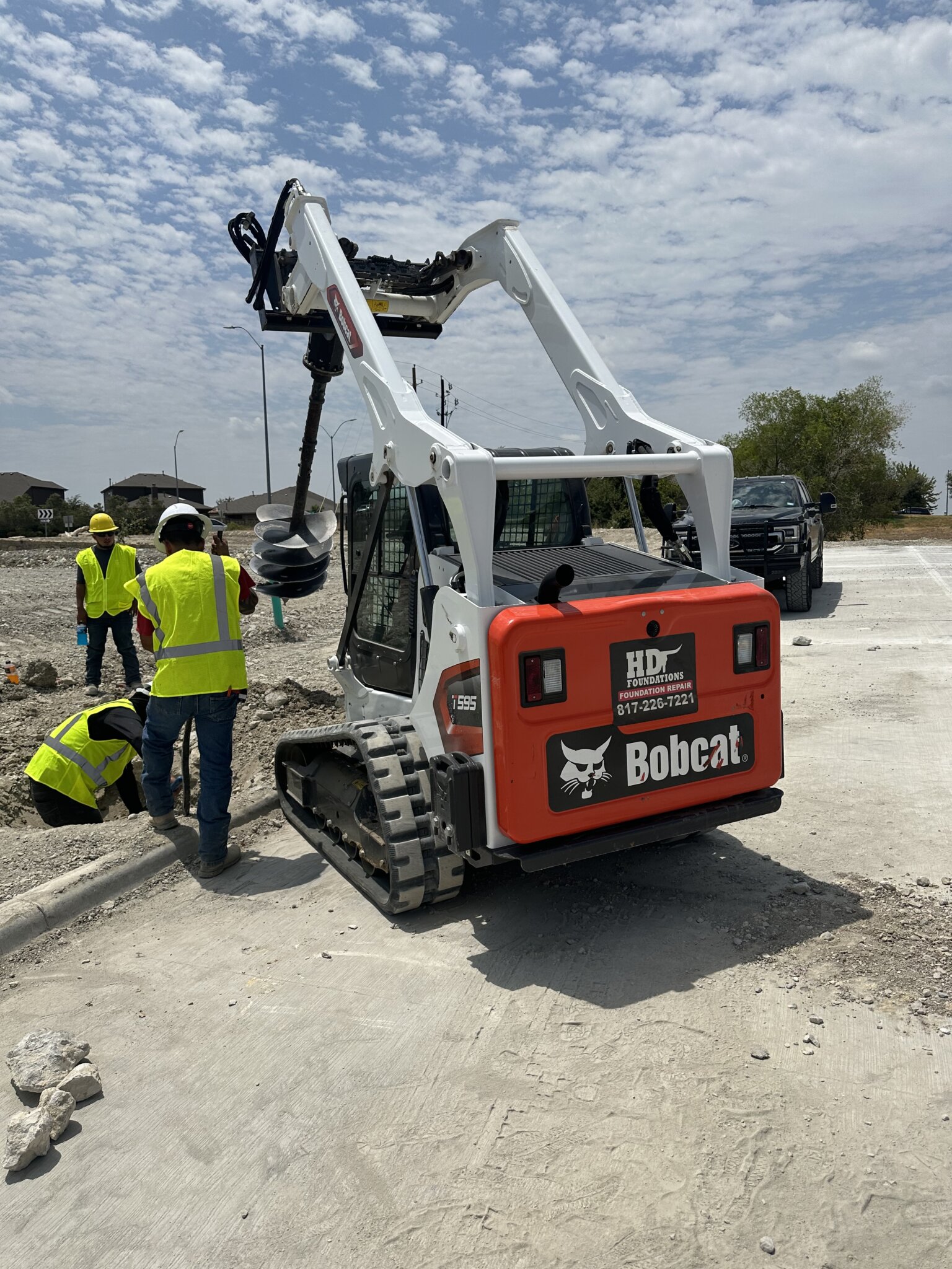 Drilled Piers Dallas Fort Worth TX - HD Foundations